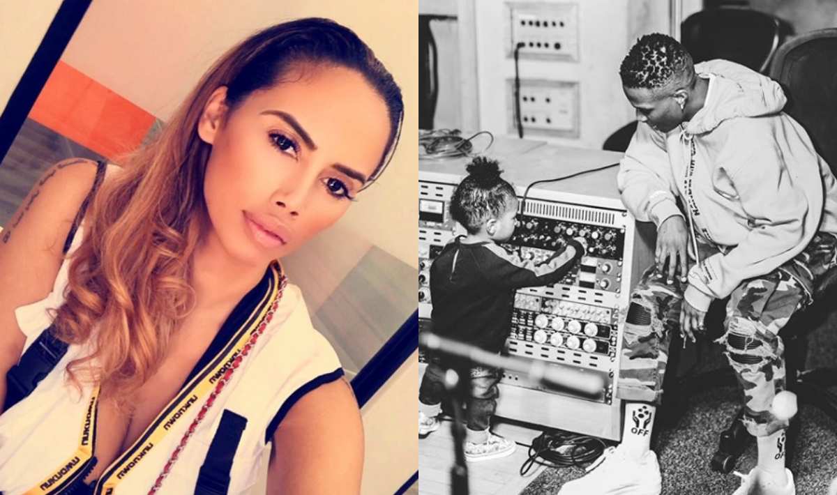 Reactions As Wizkid's Baby Mama, Jada Pollock, Grabs Him Close In Viral ...
