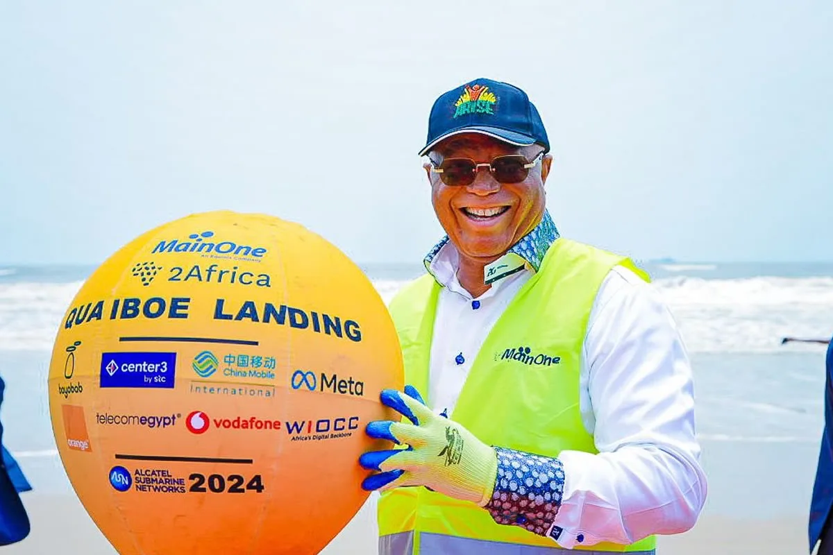 Meta's 2Africa Submarine Fibre Optic Cables Land In Akwa Ibom