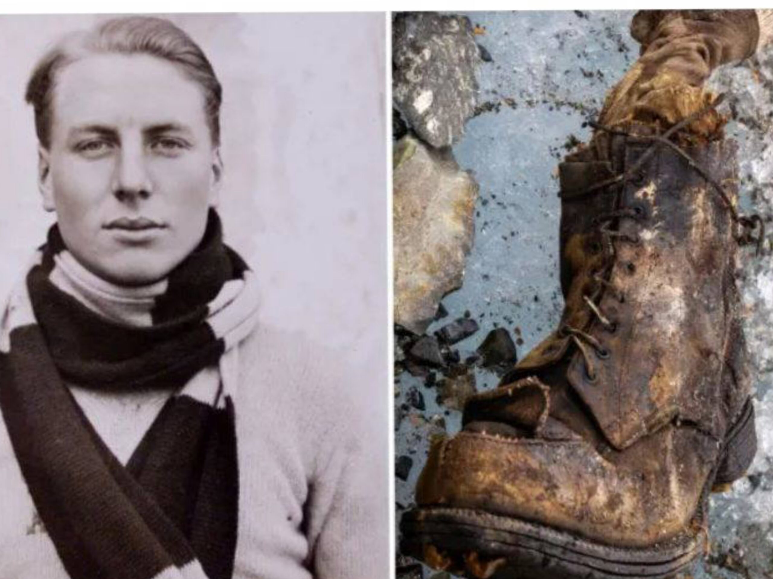 Sandy Irvine's Boot Seen 100 Yrs After Vanishing On Everest